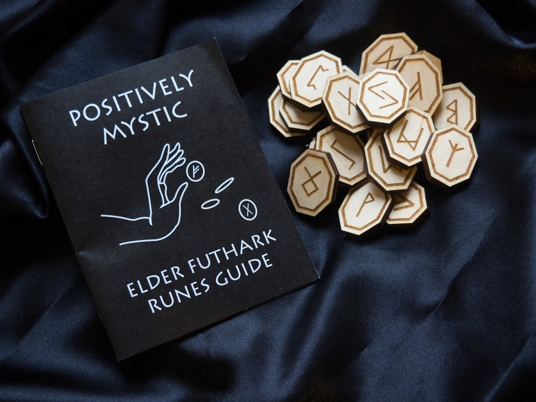 Elder Futhark Rune Set Maple Laser Cut Octagon Square Circle - Etsy