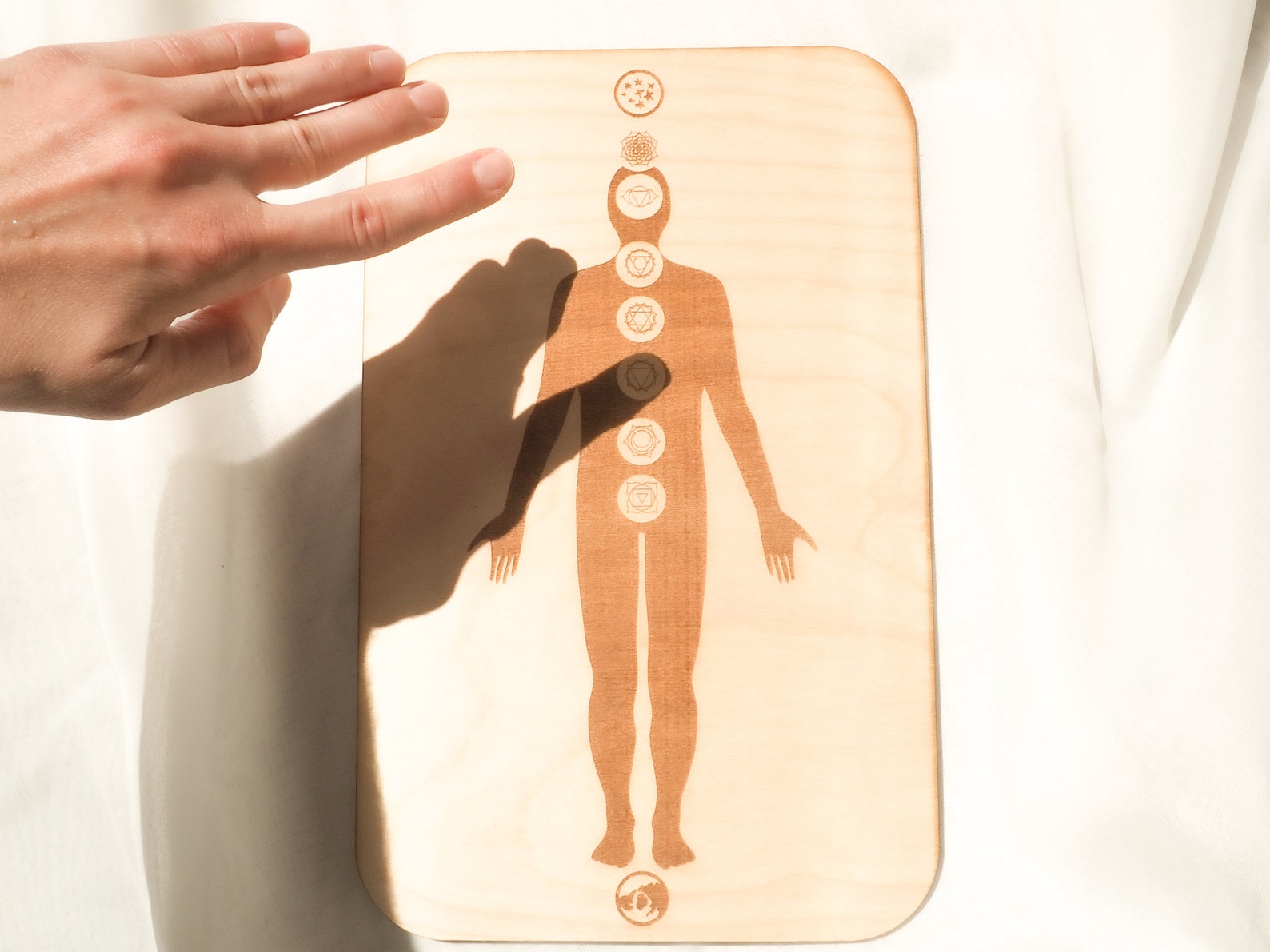 Chakra Healing Board Distance Reiki Chart Wooden Altar - Etsy