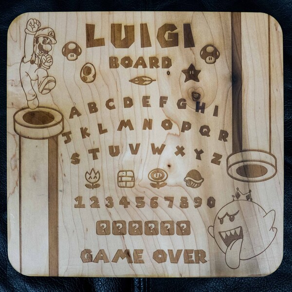 Luigi Board - Etsy