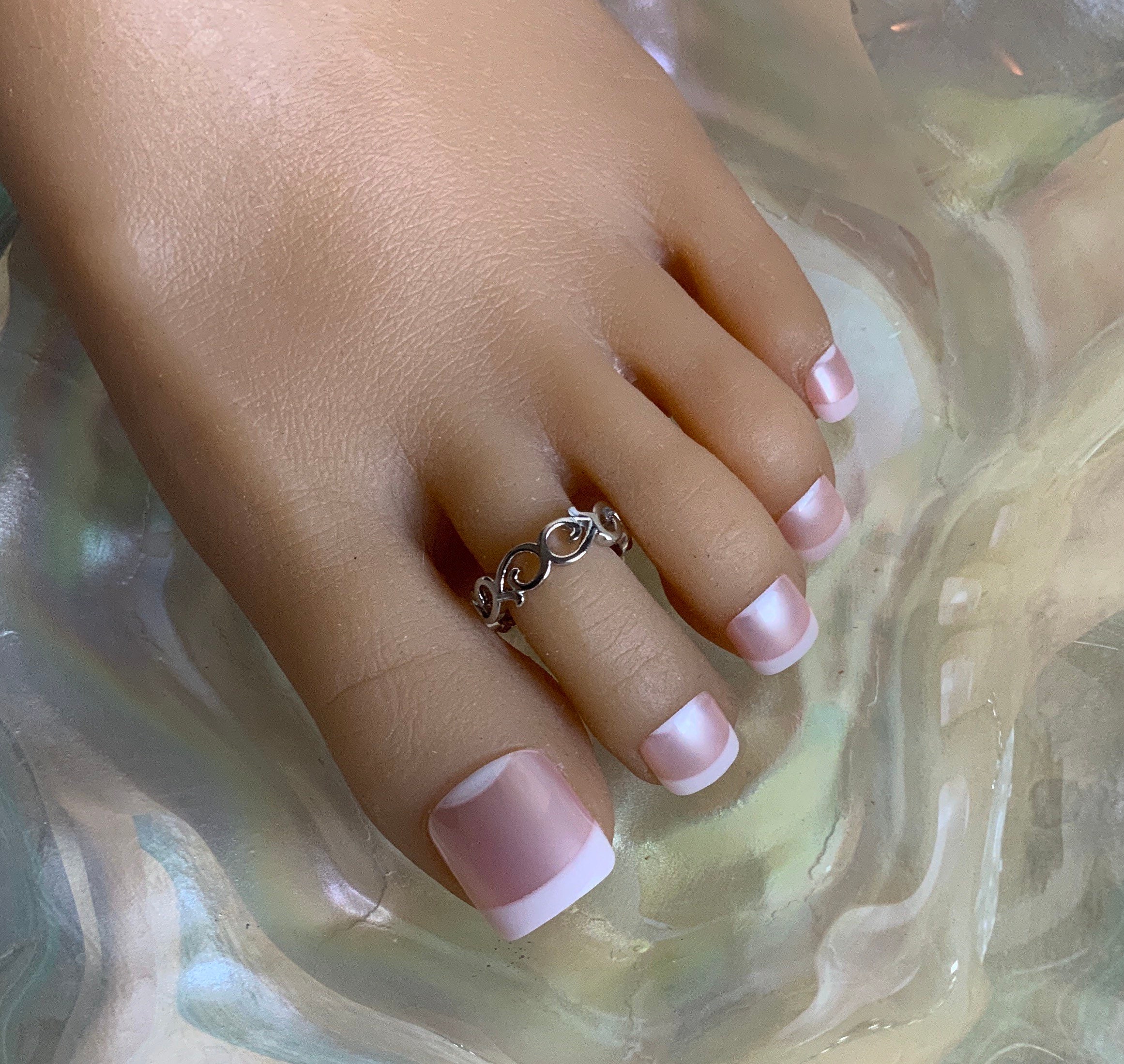 Toe Ring/adjustable Toe Ring/toe Ring/foot Jewelry/silver Toe - Etsy UK