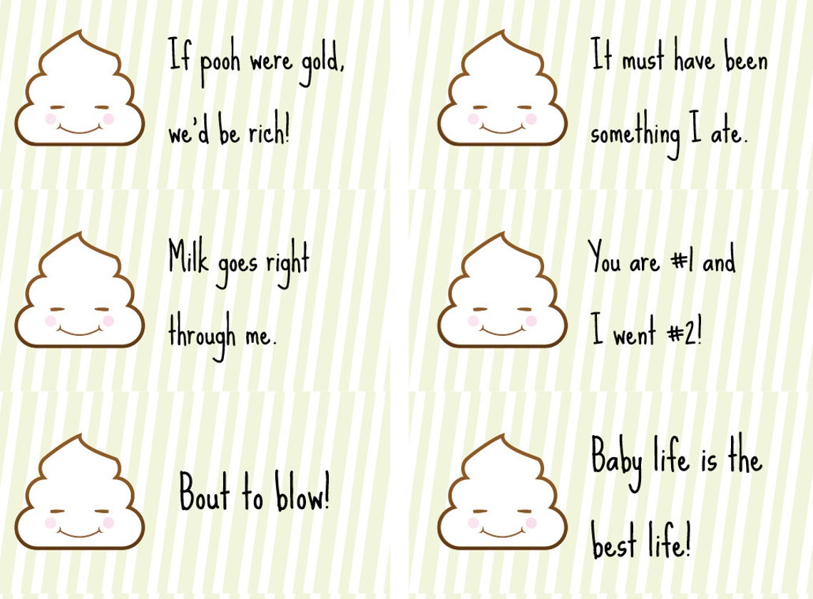 Hilarious Diaper Labels | Etsy