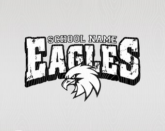 Wildcats School Spirit Mascot Personalize With School Name Png, Eps ...