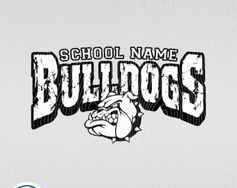 Vaqueros Mascot School Spirit Custom Digital Download Personalize With ...