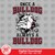 Once A Bulldog Always a Bulldog School Spirit Digital Download Mascot ...