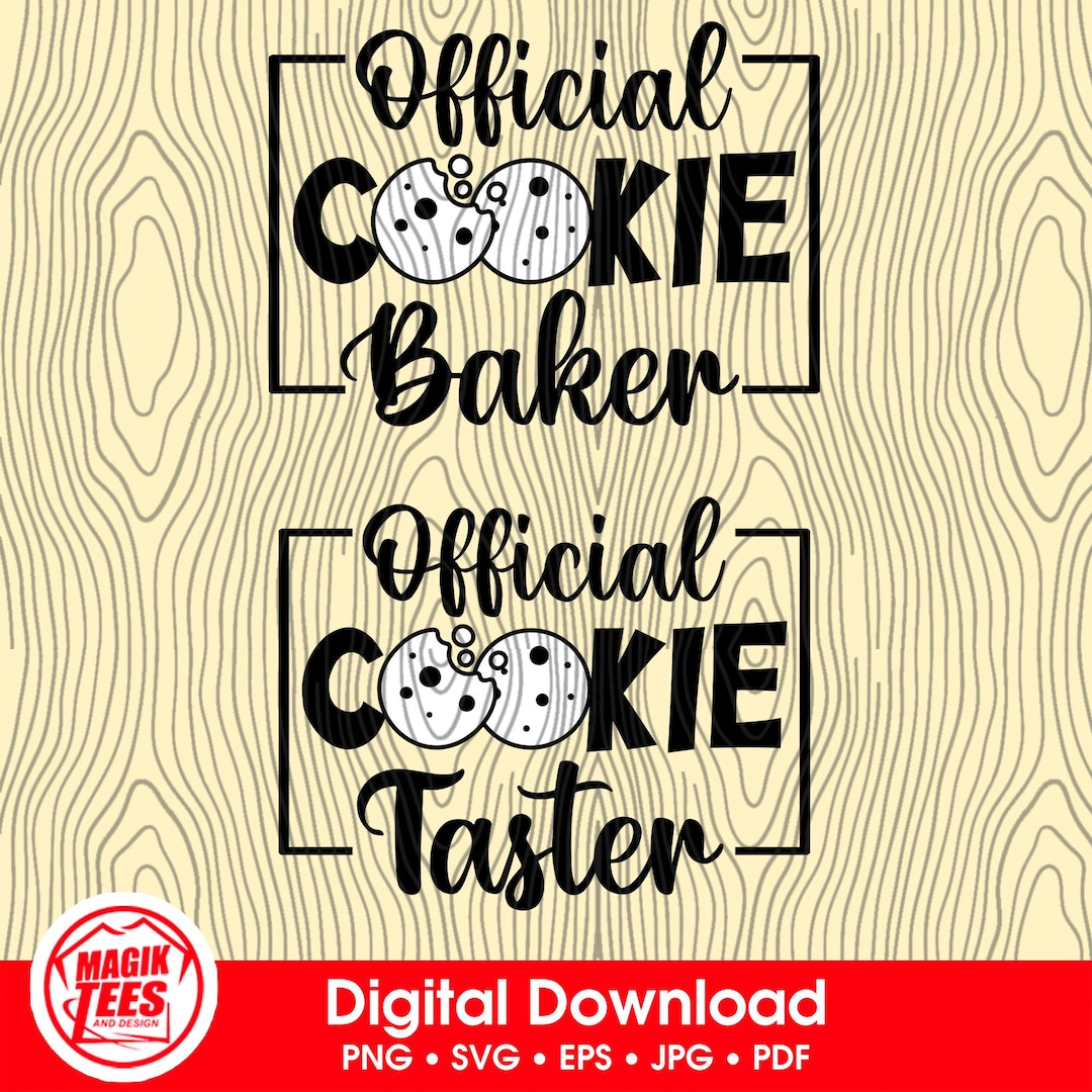 Official Cookie Baker | Official Cookie Taster | Holiday Cookie Baking ...
