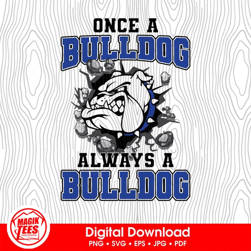 Bulldog Logo Wear Shirts - Etsy UK