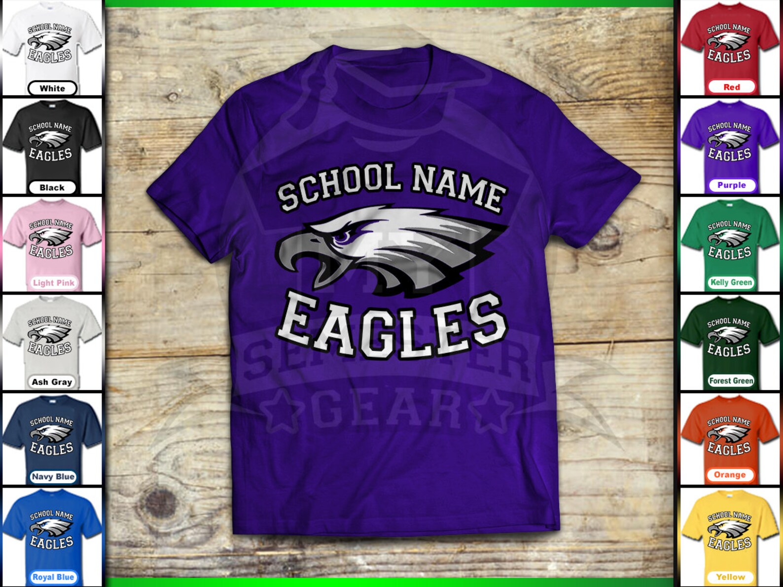 Eagles School Spirit Shirt For Students Boys Girls - Etsy.de