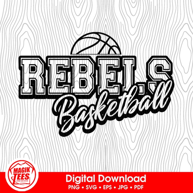 Rebels Basketball - Etsy