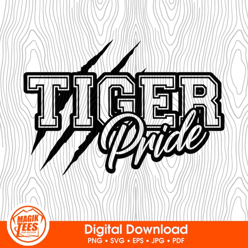 Tiger Pride - Etsy