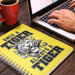 Once A Tiger Always a Tiger School Spirit Digital Download Mascot Pride ...