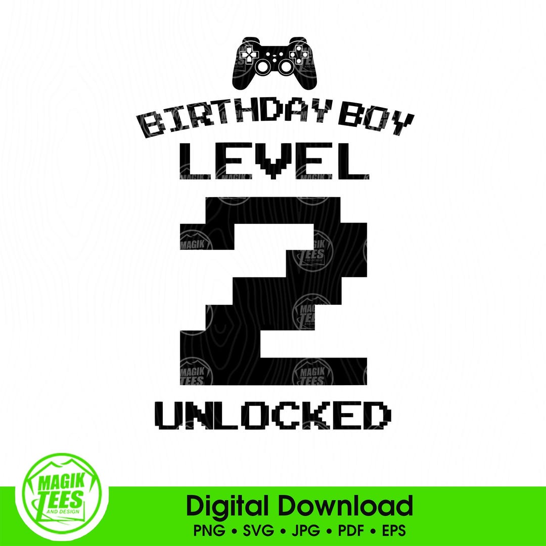 Birthday Boy Level 2 Unlocked Digital Download | Videogame Birthday ...
