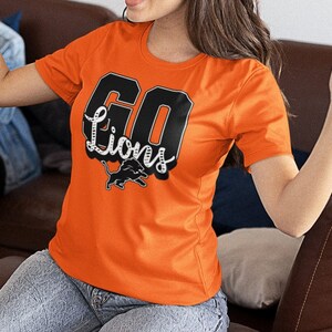 Go Lions School Spirit Digital Download School Mascot Pride Logo Eps ...