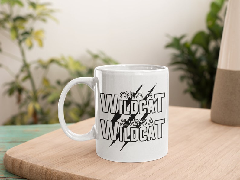 Once A Wildcat Always A Wildcat Spirit Mascot Claw Marks - Etsy