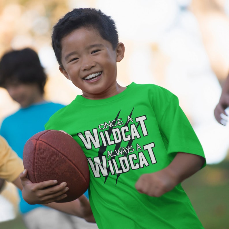 Once A Wildcat Always A Wildcat Spirit Mascot Claw Marks - Etsy