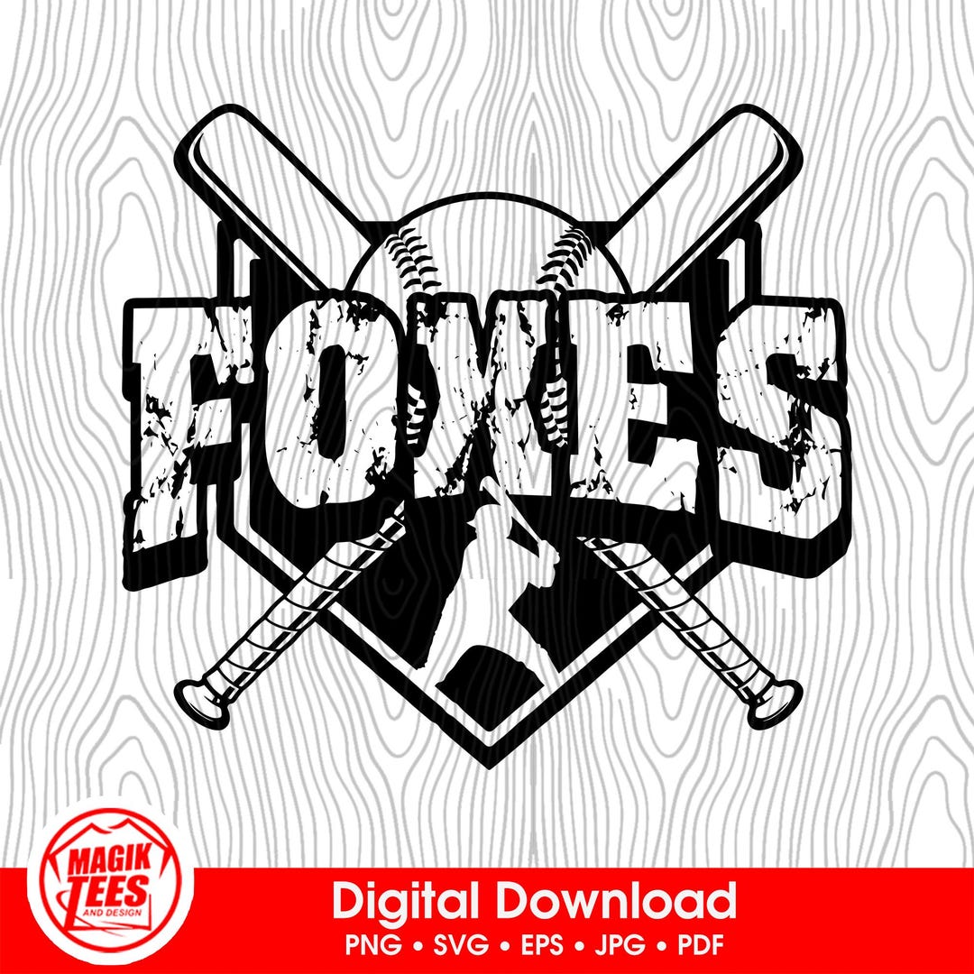 Foxes Baseball | Baseball Team Mascot | Matching Baseball Team Wear ...