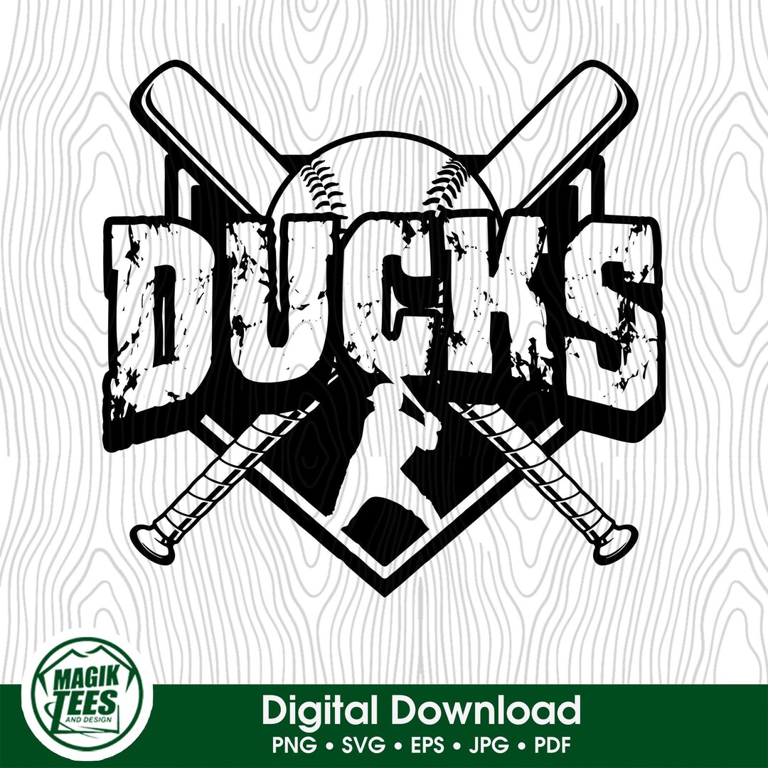 Ducks Baseball | Baseball Team Mascot | Matching Baseball Team Wear ...