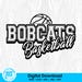 Bobcats Basketball | School Spirit Digital Download | Basketball Team ...