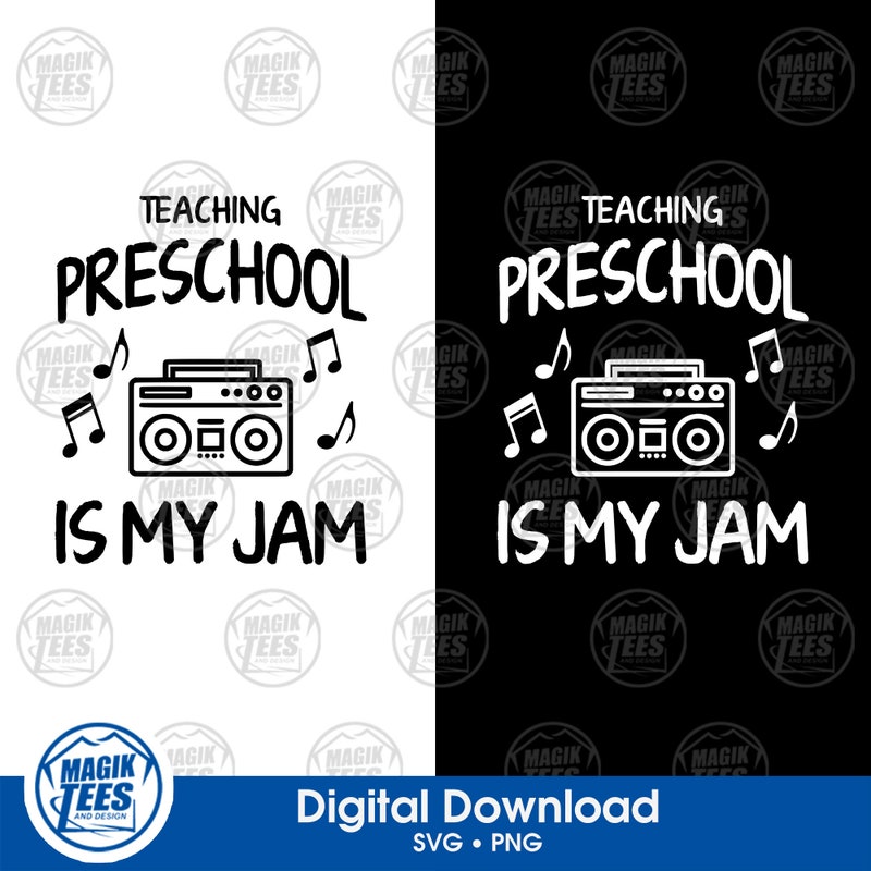 Preschool is My Jam - Etsy