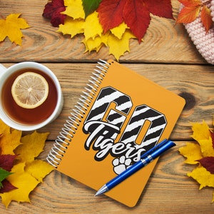 Go Tigers School Spirit Digital Download | School Mascot Pride Logo ...