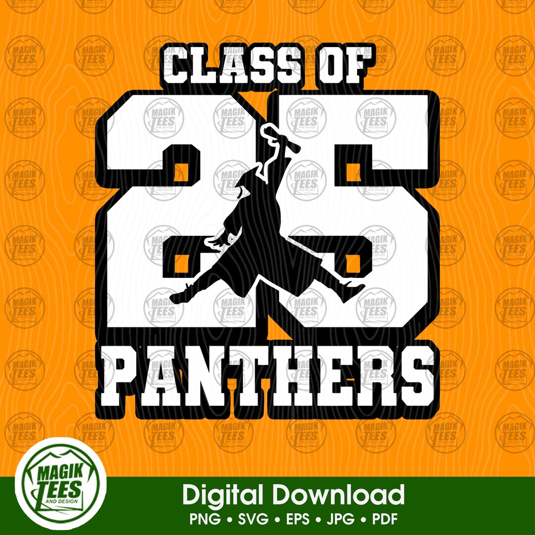 Panthers Class of 2025 Graduation School Spirit | Last First Day School ...