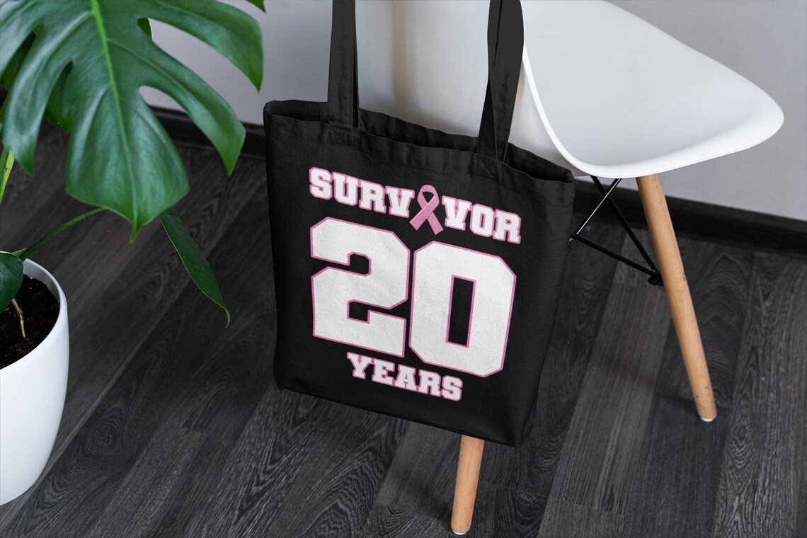 20 Years Breast Cancer Survivor | Breast Cancer Awareness | Pink Ribbon ...