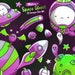 Halloween Space Ghost - Clip Arts - PNG - Digital Instant Download ...