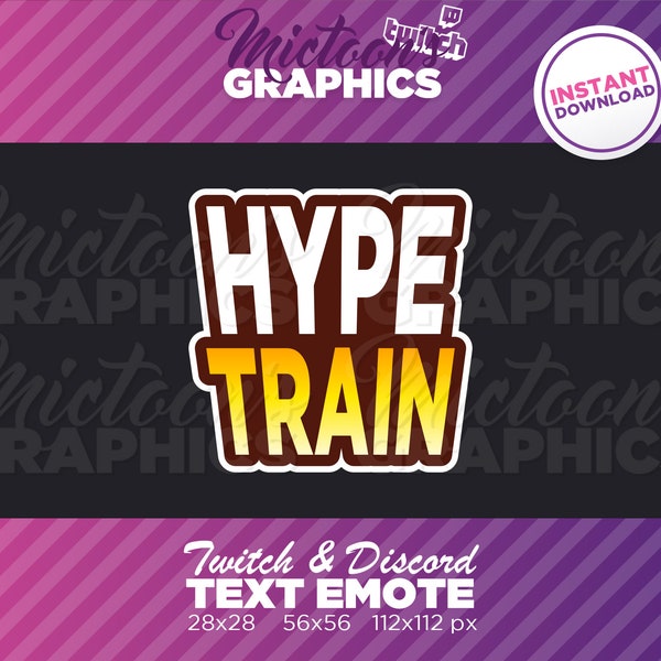 Hype Train Twitch Overlay - Etsy
