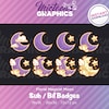 Kawaii Halloween Emoji Vampire Clipart Cute Vampire PNG Vector EPS ...