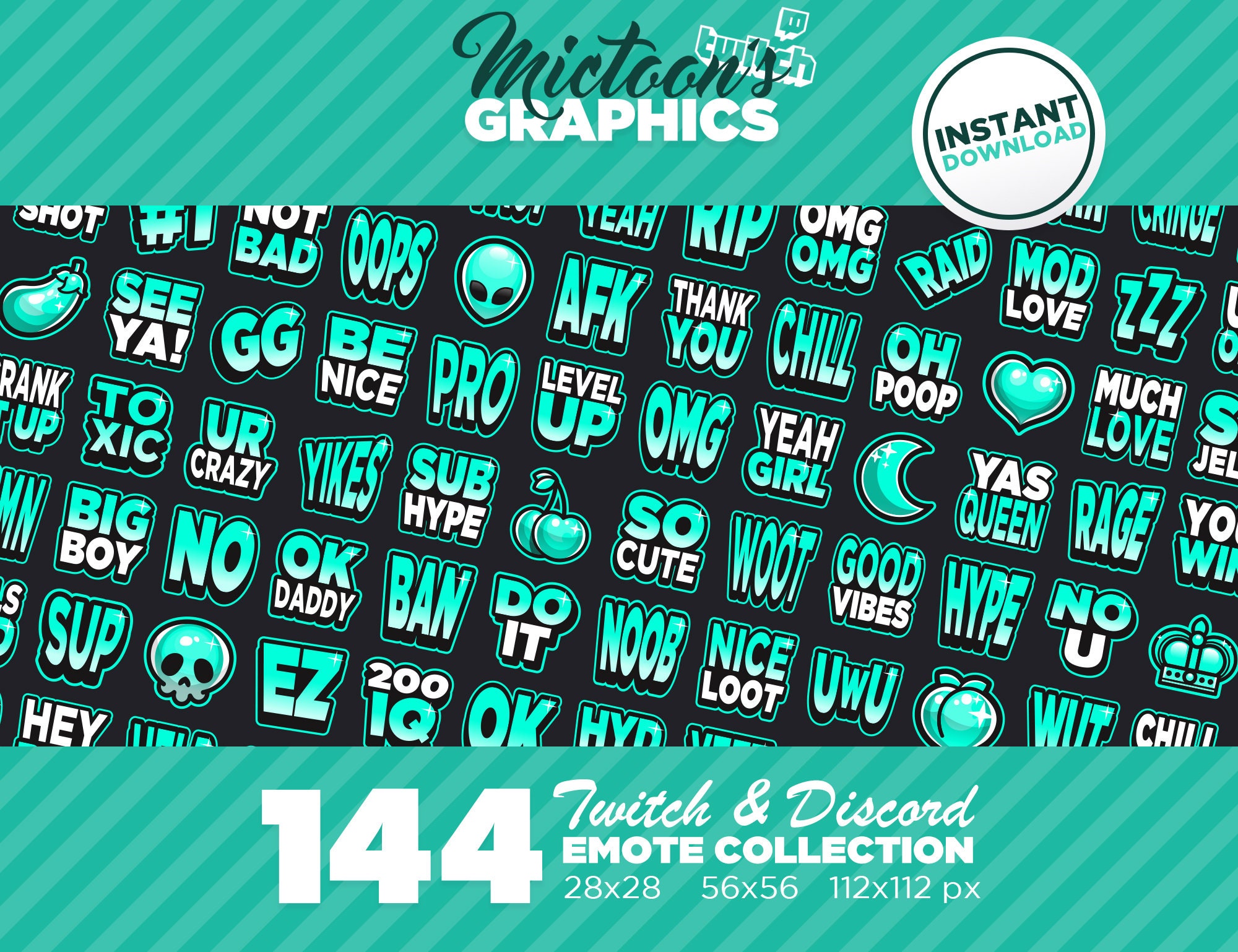 Drawing & Illustration Text Emoji Cute Text Emotes Discord Emoji 15x ...