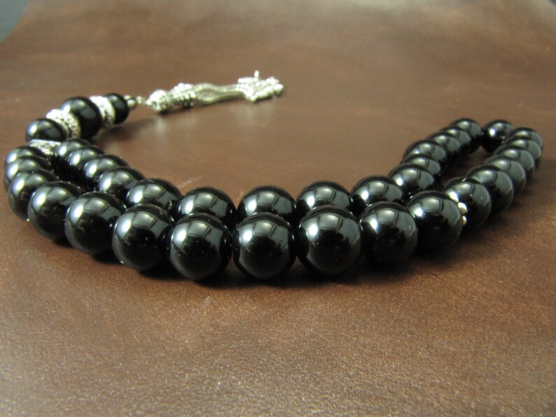 Turkish Islamic 33 Prayer Beads Tesbih Onyx Beads Tasbih - Etsy