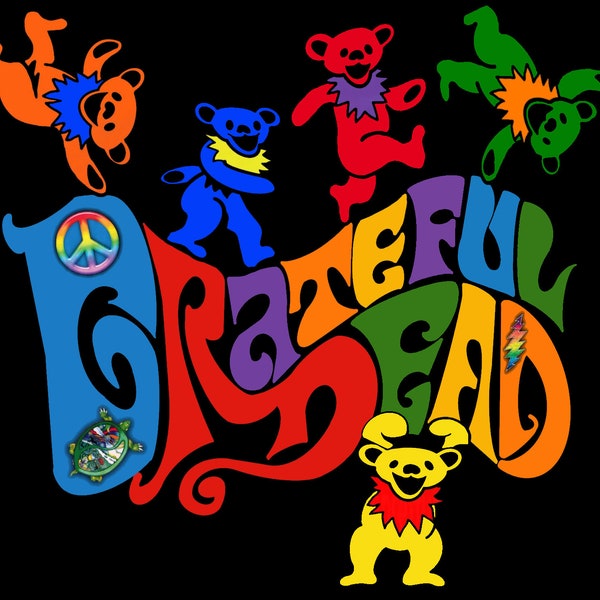 Grateful Dead Svg - Etsy