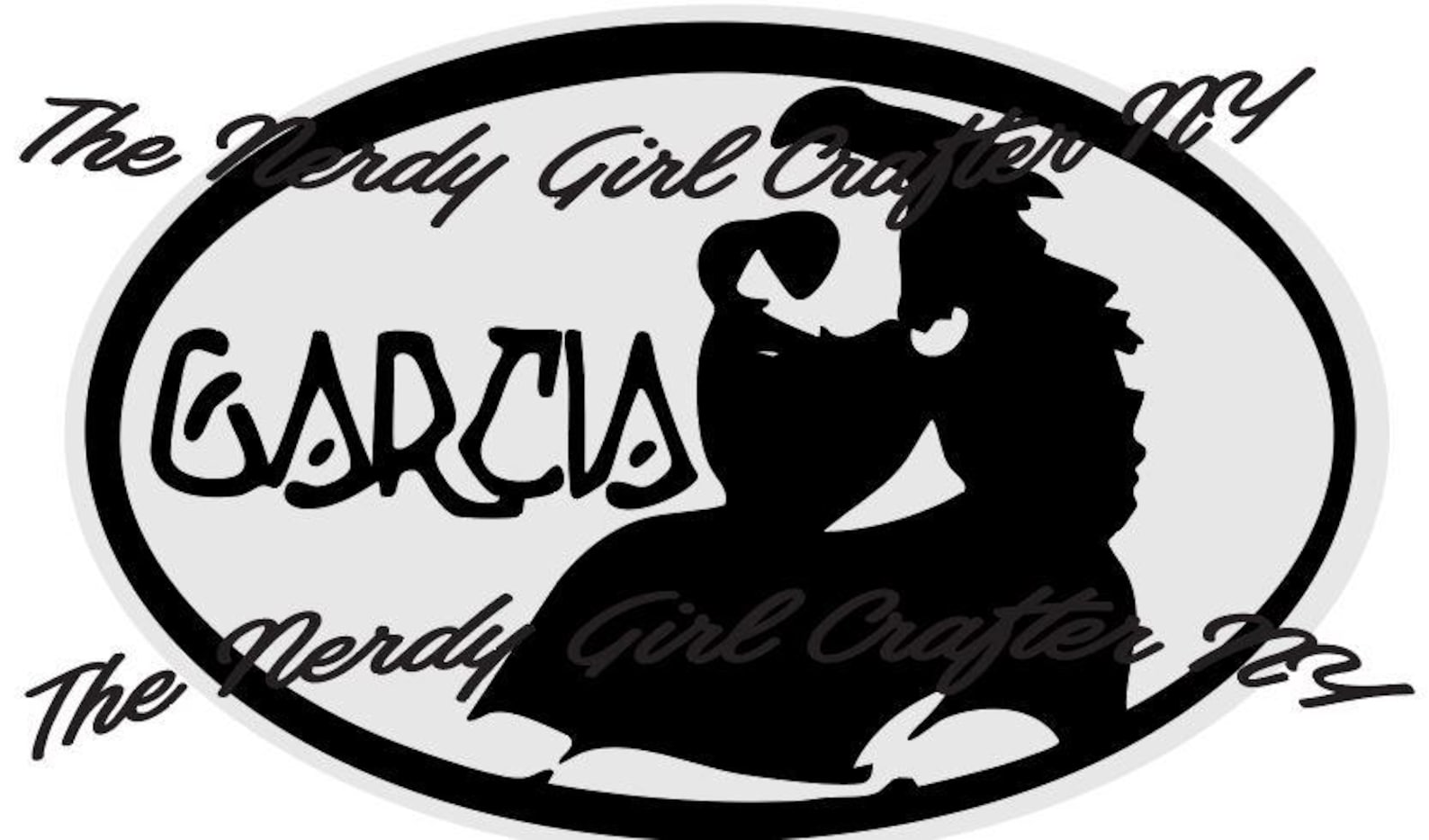 Grateful Dead Jerry Garcia Customizable Color Options SVG Cut File ...