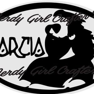 Grateful Dead Jerry Garcia Customizable Color Options SVG Cut File ...