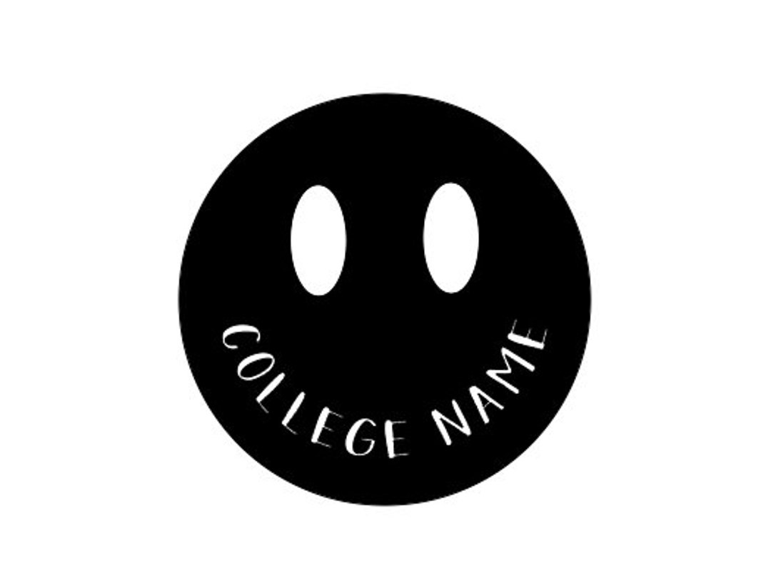 College Gear Happy Face - Etsy