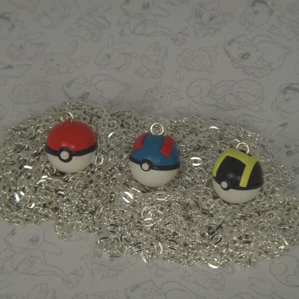 Pokeball Charms - Etsy