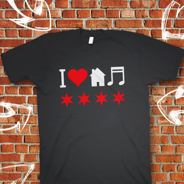 House Music T Shirt - Etsy
