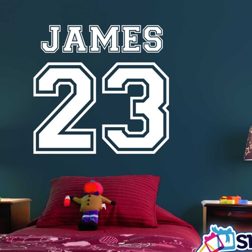 Football Scoreboard Wall Sticker Peel and Stick Sports Decor | Etsy