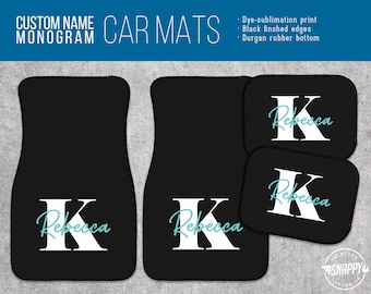 Monogrammed Car Mats - Etsy