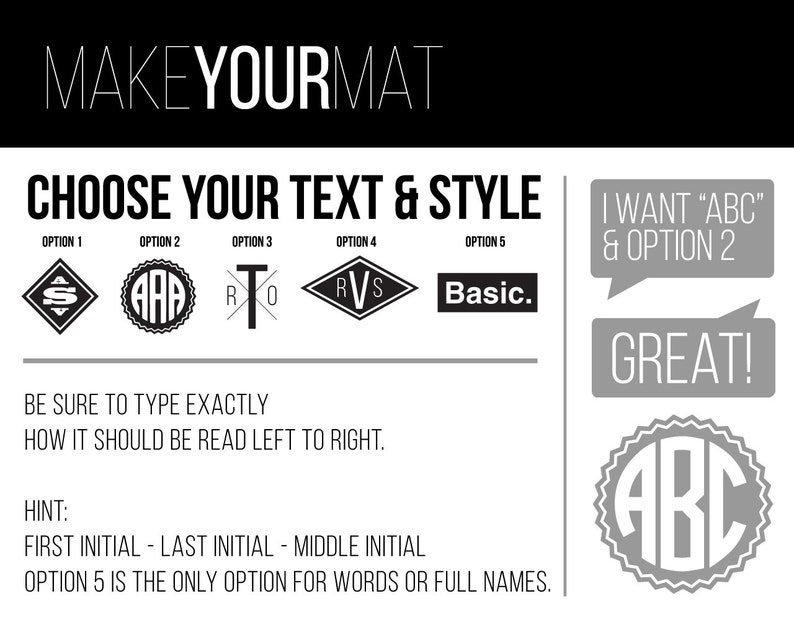 Floral Pattern Desk Mat W/ Custom Monogram 2 Sizes High | Etsy