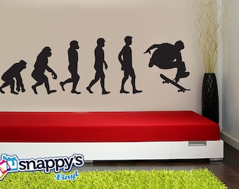 Basketball Evolution Custom Wall Decal Boys or Girls Rooms | Etsy