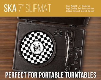 Donut 7 Inch Turntable Slipmat Portable Record Player DJ | Etsy