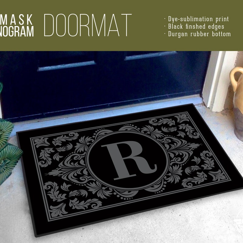 Monogram Rugs - Etsy