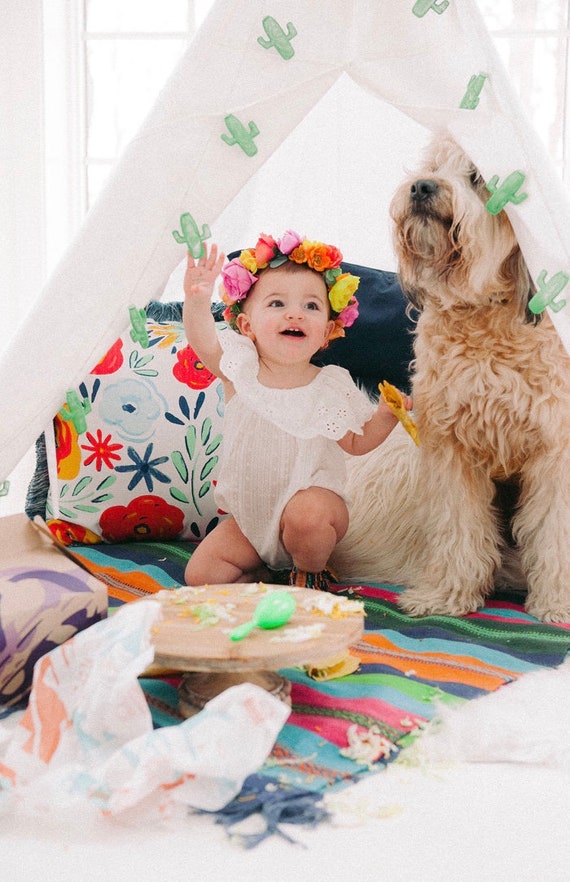 Child's Fiesta Flower Crown Fiesta Flower Crown Fiesta - Etsy