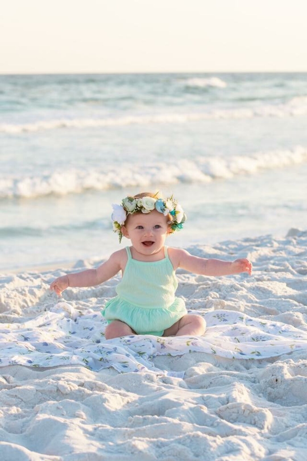 Child Flower Crown - Large Flower Crown - Baby Flower Crown - Custom ...