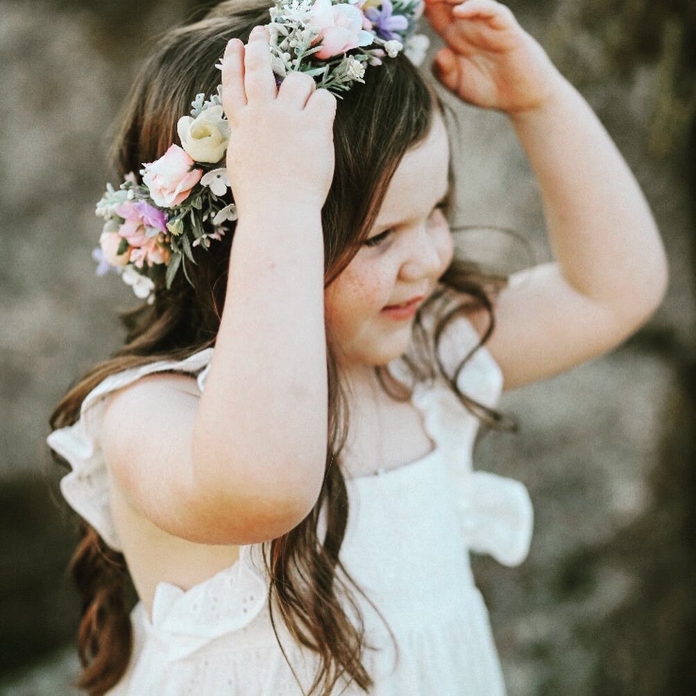 Child's Boho Flower Crown Flower crown Child's | Etsy