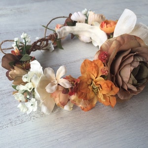 Adult Autumn Flower Crown - Fall Flower Crown - Custom Made - Autumn ...
