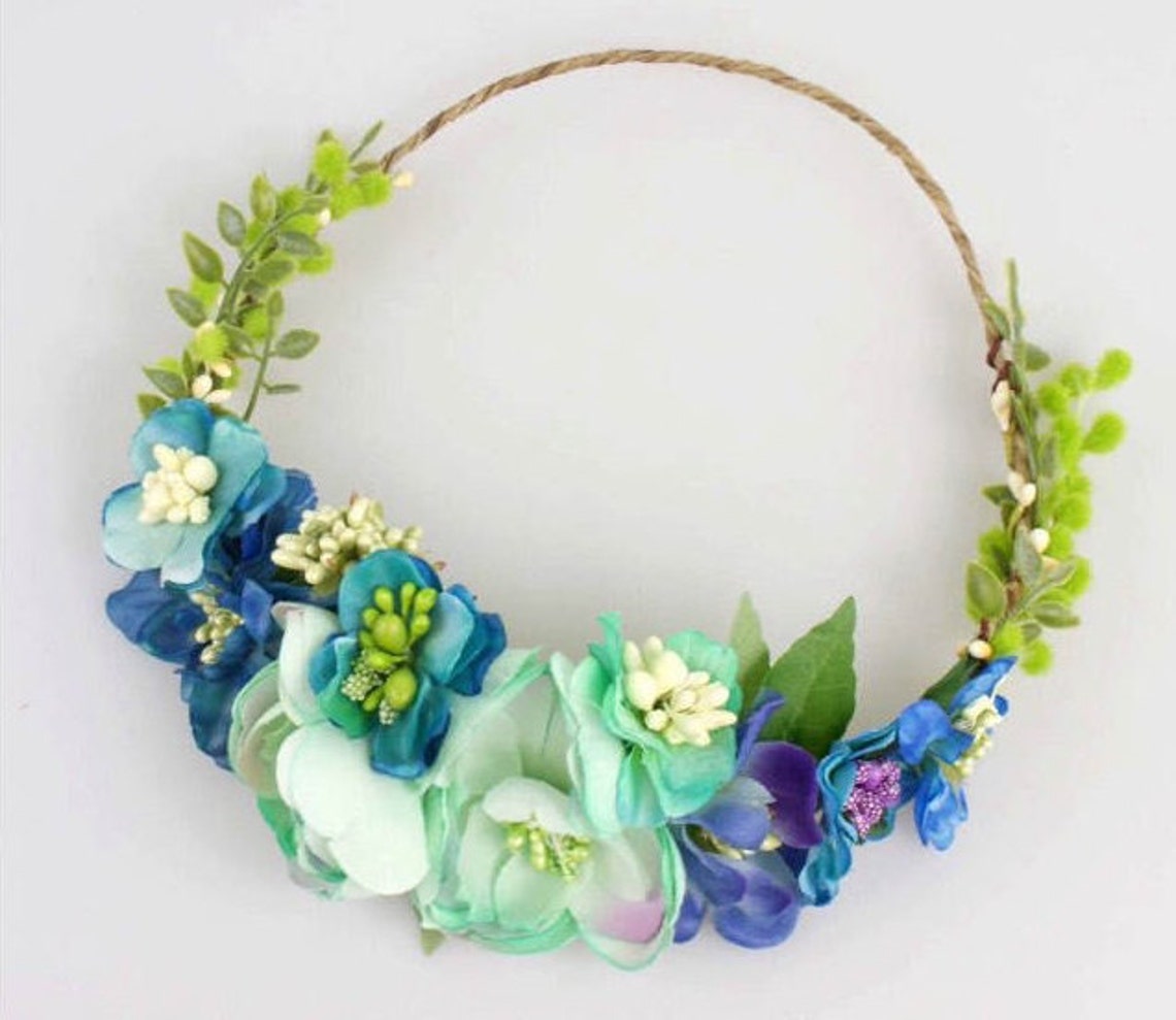 Infant Flower Crown Custom Made Baby Flower Crown Photo - Etsy
