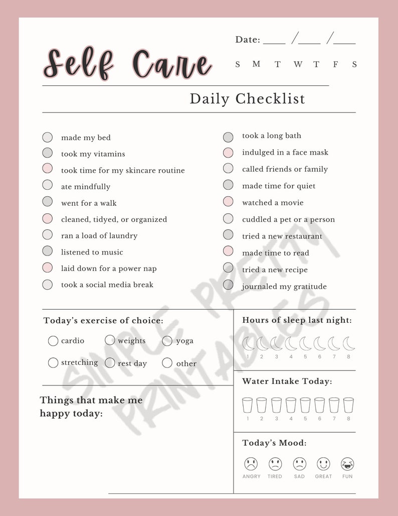 Mental Health and Self Care Value Pack!! - Emotional Health Worksheets ...