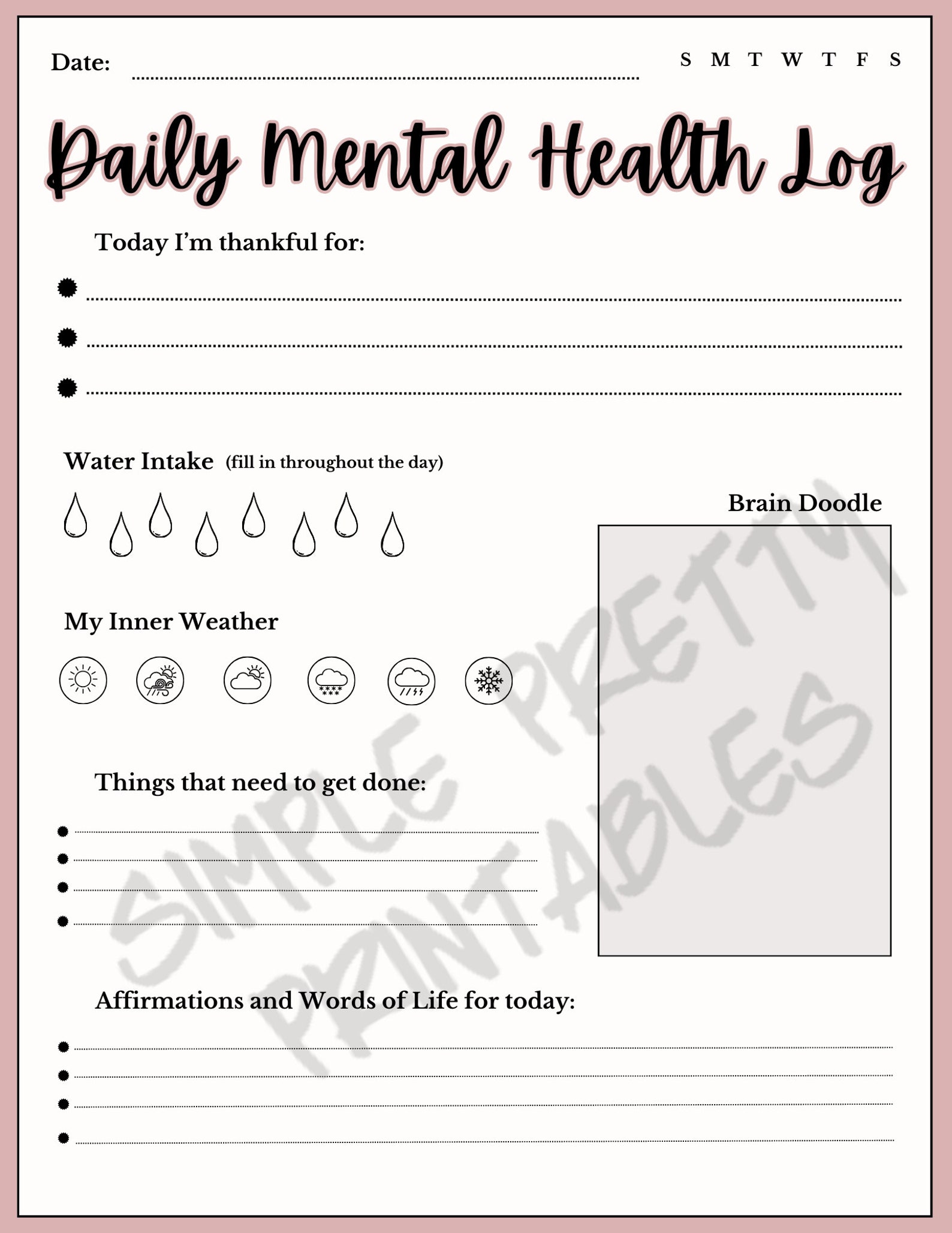 Mental Health and Self Care Value Pack!! - Emotional Health Worksheets ...