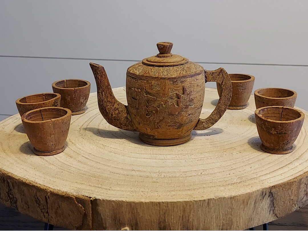 RARE Antique 1920's Hand Carved Chinese Yixing Teapot With Dragon and ...